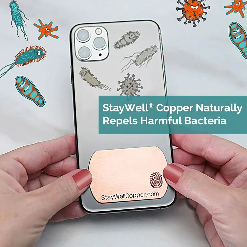StayWell® Copper Phone Patches – Helpful Germ-Killing Tip!