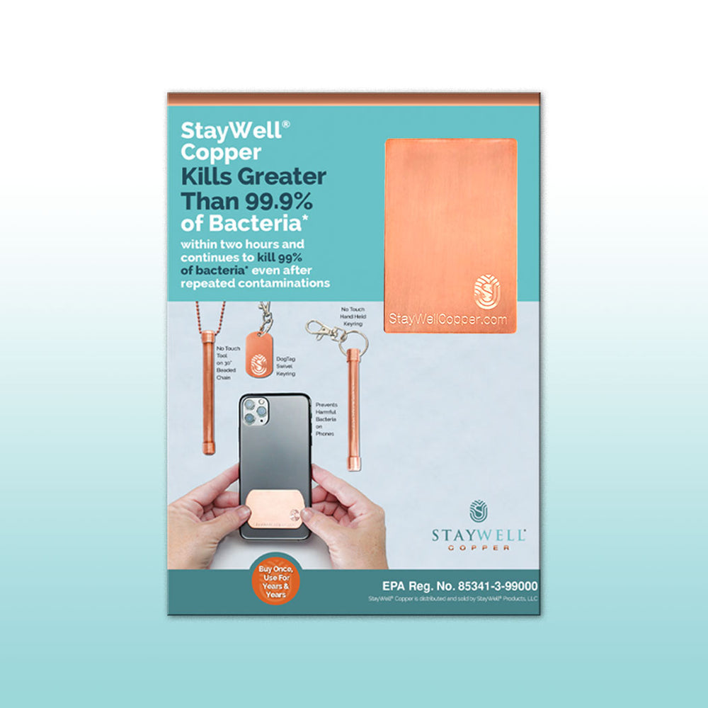 Copper Antimicrobial Products | Cold And Flu Prevention | StayWell Cop